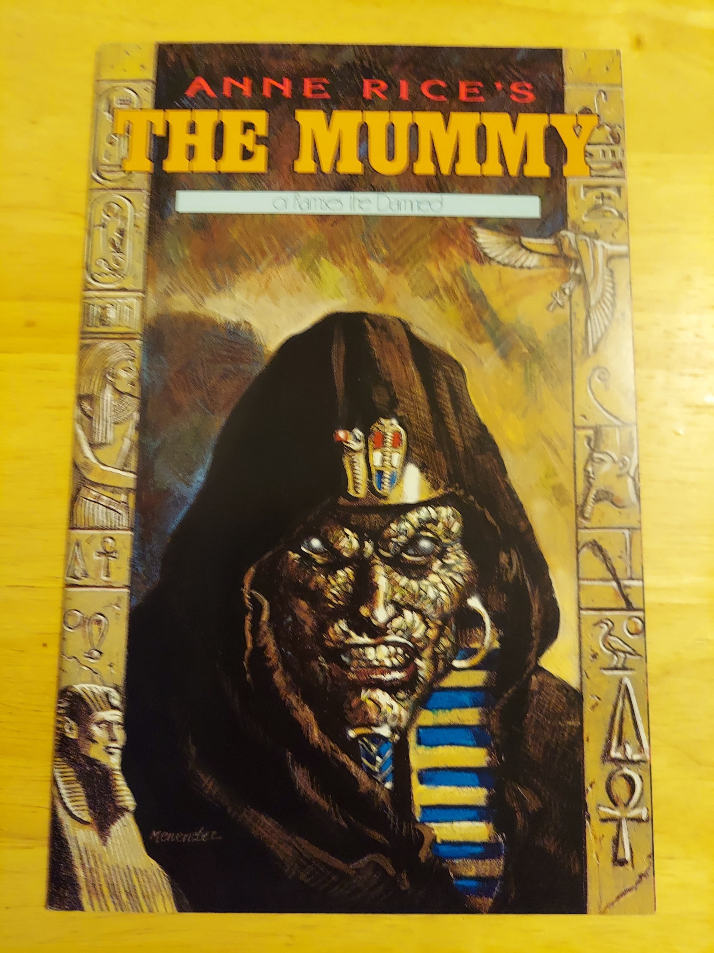Anne Rice's The Mummy or Ramses the Damned #3 - 1991 Millenium ...
