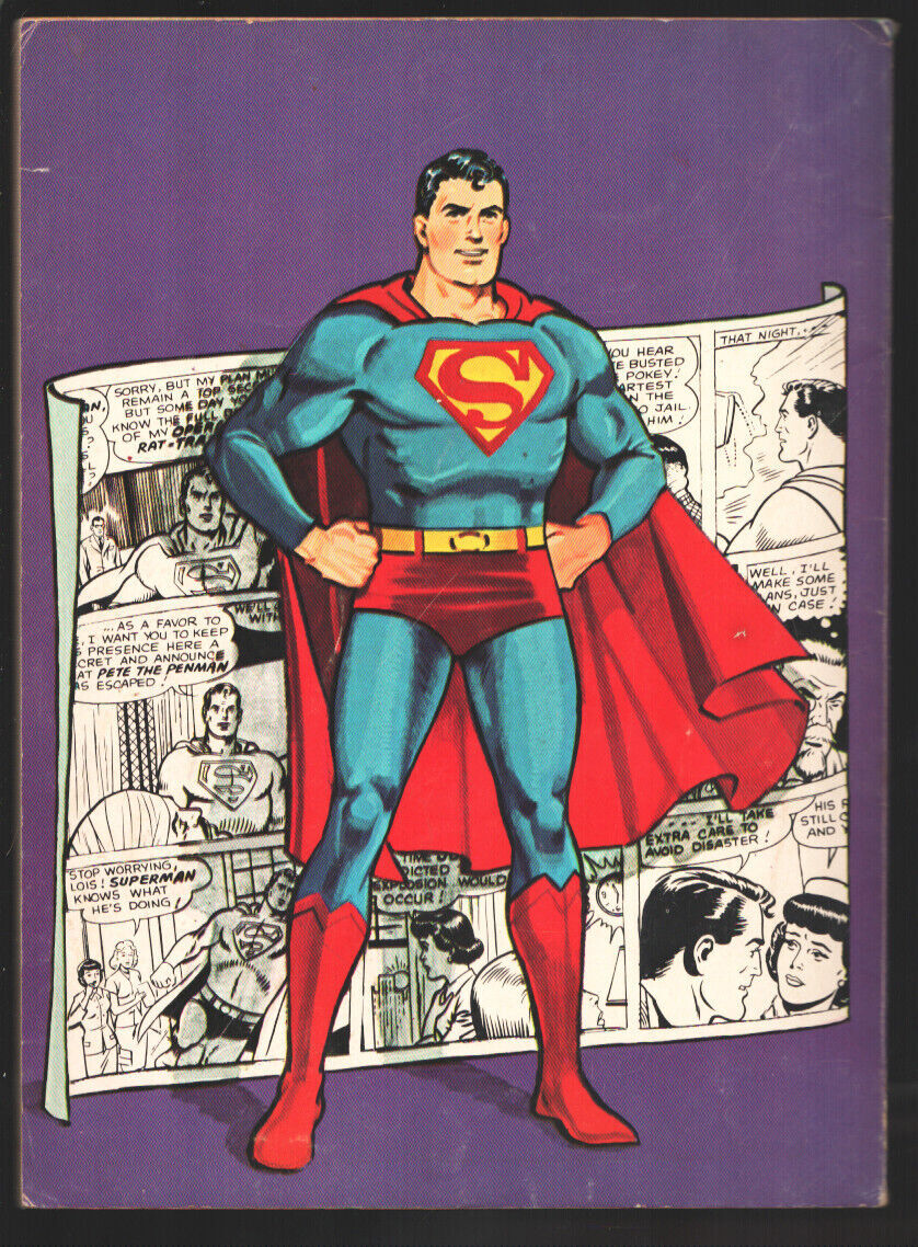 Superman Coloring Book #1878-A 1966-Watkins-Classic Superman cover-.29 ...
