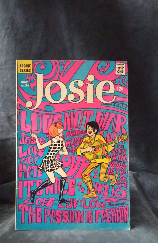 Josie #34 1968 archie-comics Comic Book | Comic Books - Modern Age ...