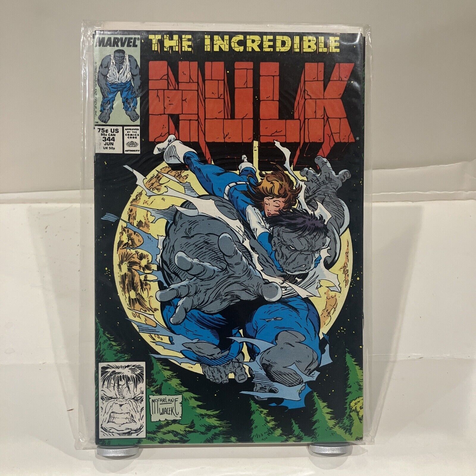 The Incredible Hulk 344 | Comic Books - Copper Age, Marvel, Incredible ...