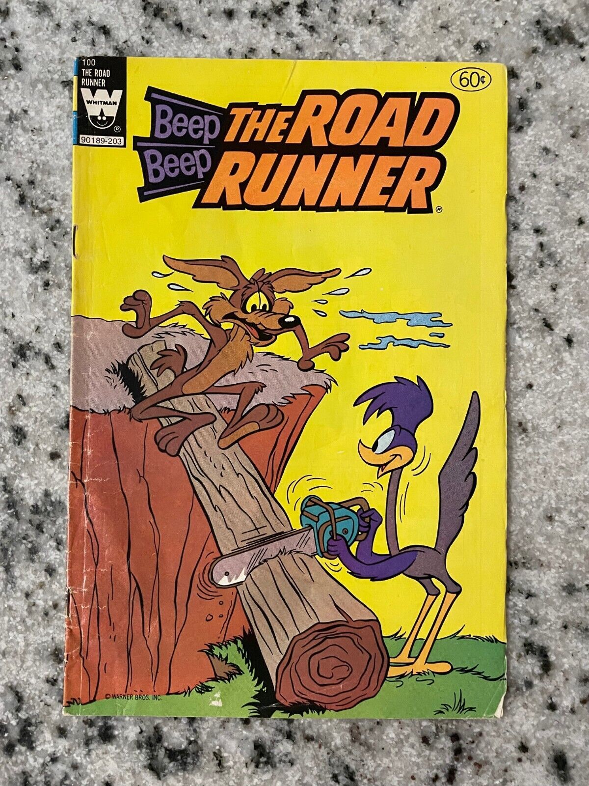 Beep Beep The Road Runner # 100 VG Whitman Gold Key Comic Book Coyote 3 ...