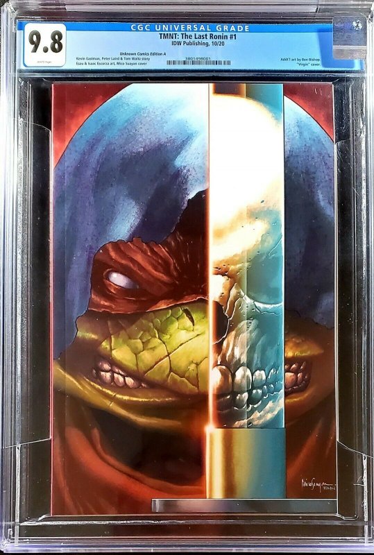 ?? CGC 9.8 THE LAST RONIN 1 Virgin color Mico Suayan HOMAGE 400 Prnt ...