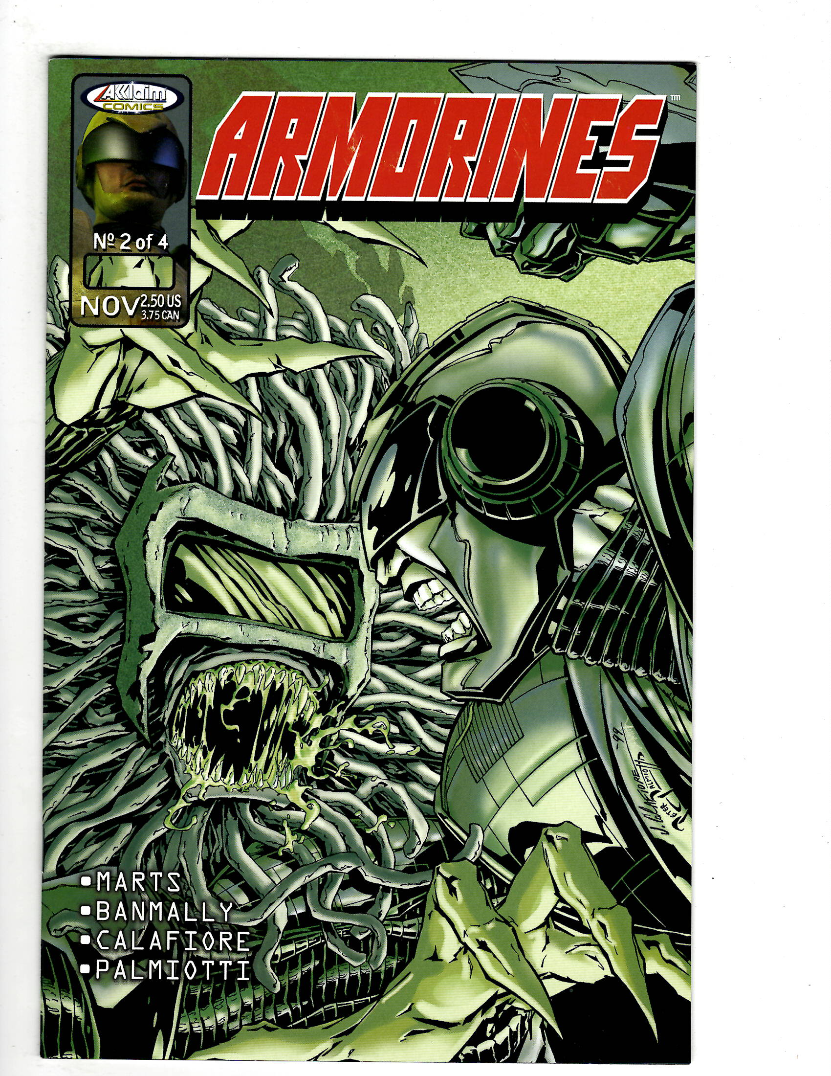 Armorines #2 (1999) SR30 | Comic Books - Modern Age, Acclaim / HipComic