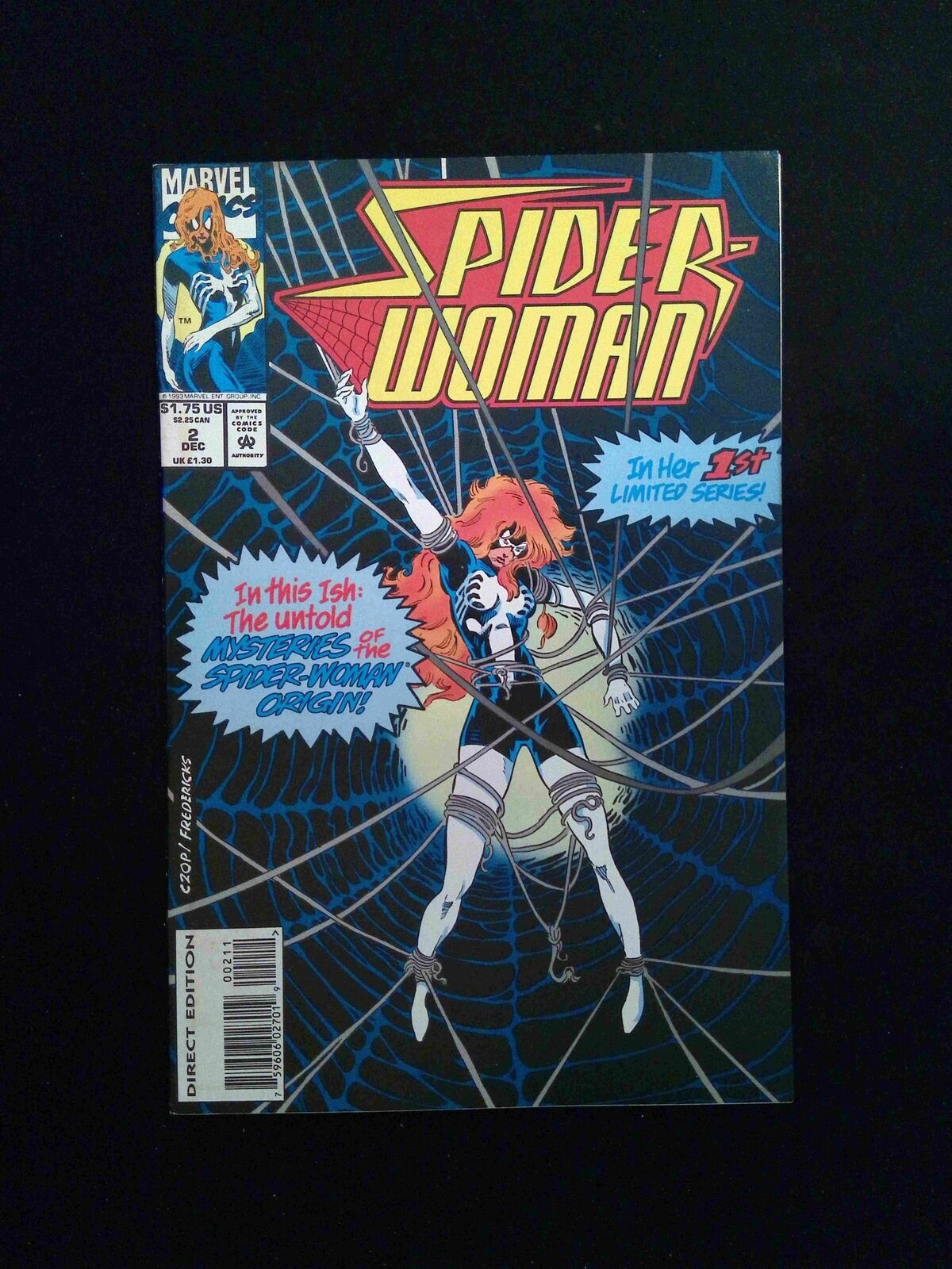 Spider-Woman #2 (2ND SERIES) MARVEL Comics 1993 VF+ | Comic Books ...