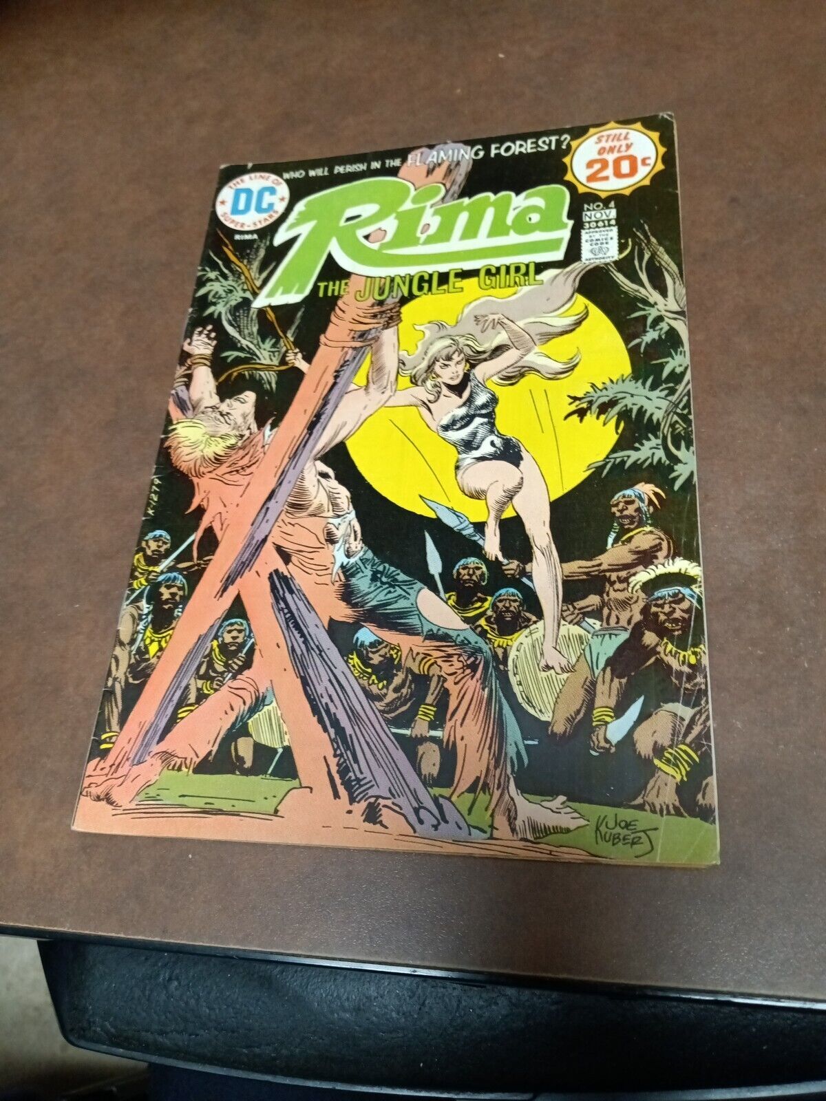 Rima The Jungle Girl #1-7 COMPLETE SET, DC Comics, Joe Kubert Cover art ...