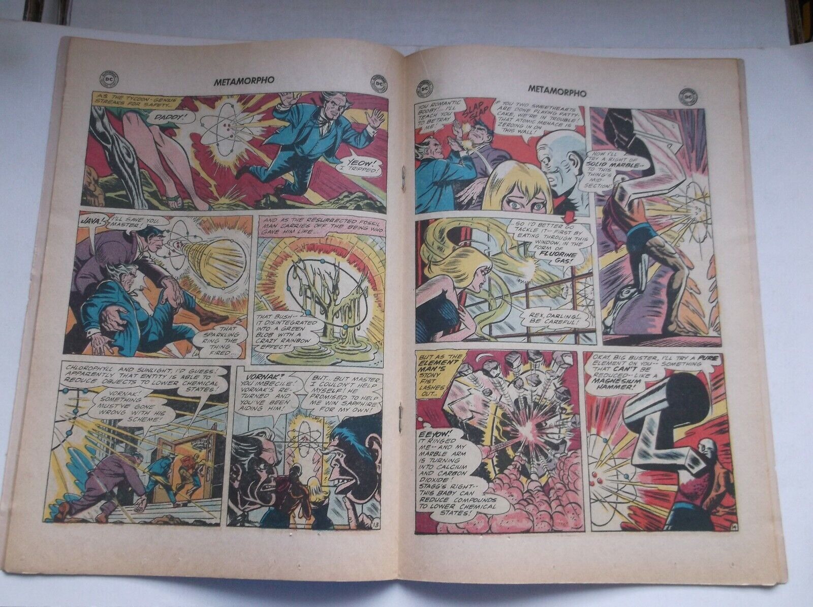 DC: Metamorpho, the Element MAN #1, "Attack of the Atomic Avenger ...