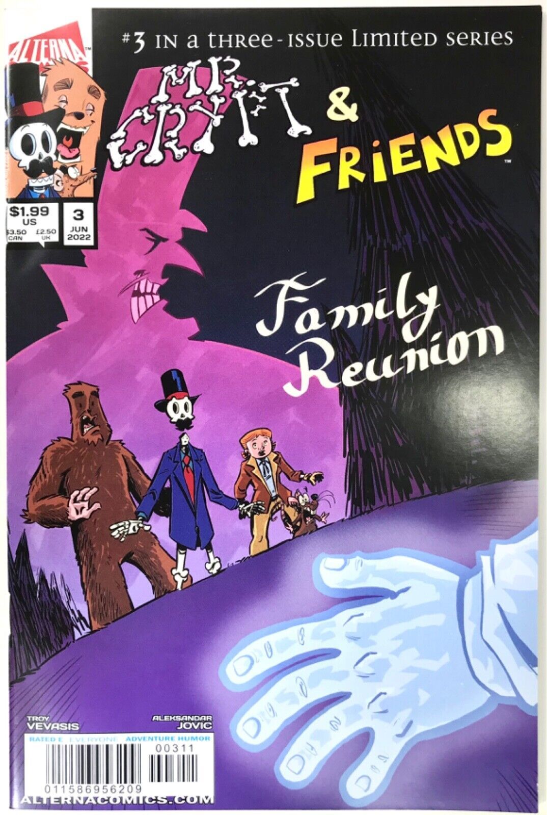 MR CRYPT & FRIENDS Comic 3 — Spring 2022 Alterna Comics Release Newsprint VF+ | Comic Books ...