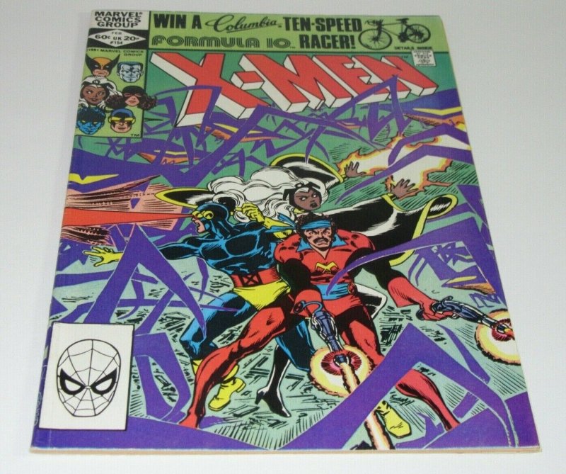 Uncanny X-Men #154 Origin of Summers Family-Cyclops Havok Corsair 1982 ...