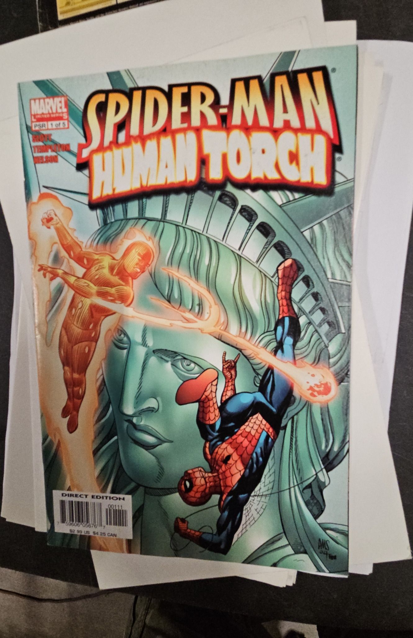 Spider-Man/Human Torch #1 (2005) | Comic Books - Modern Age, Marvel ...