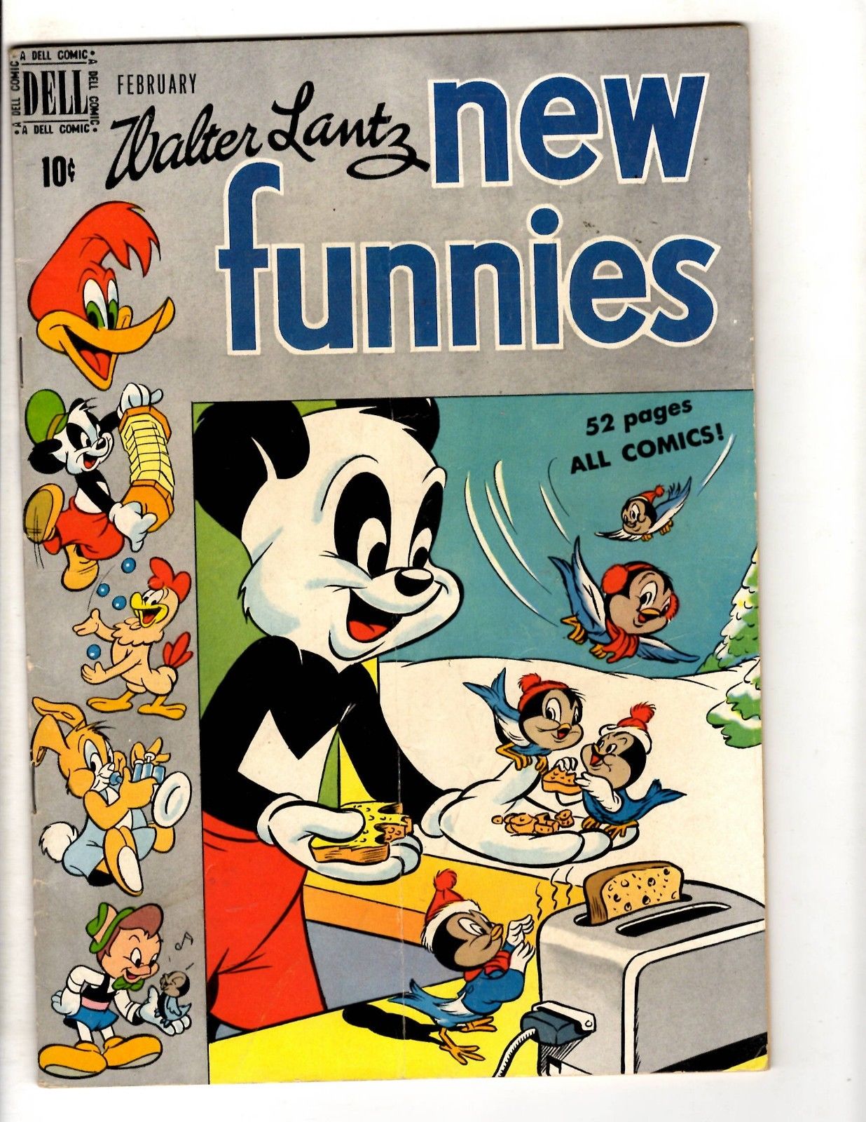 New Funnies #156 FN Dell Golden Age Comic Book Walter Lantz Woody Woodpecker JL8 | Comic Books ...