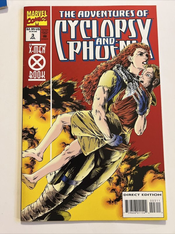 Adventures of Cyclops and Phoenix Complete Set Run Lot 1-4 Some Wear ...