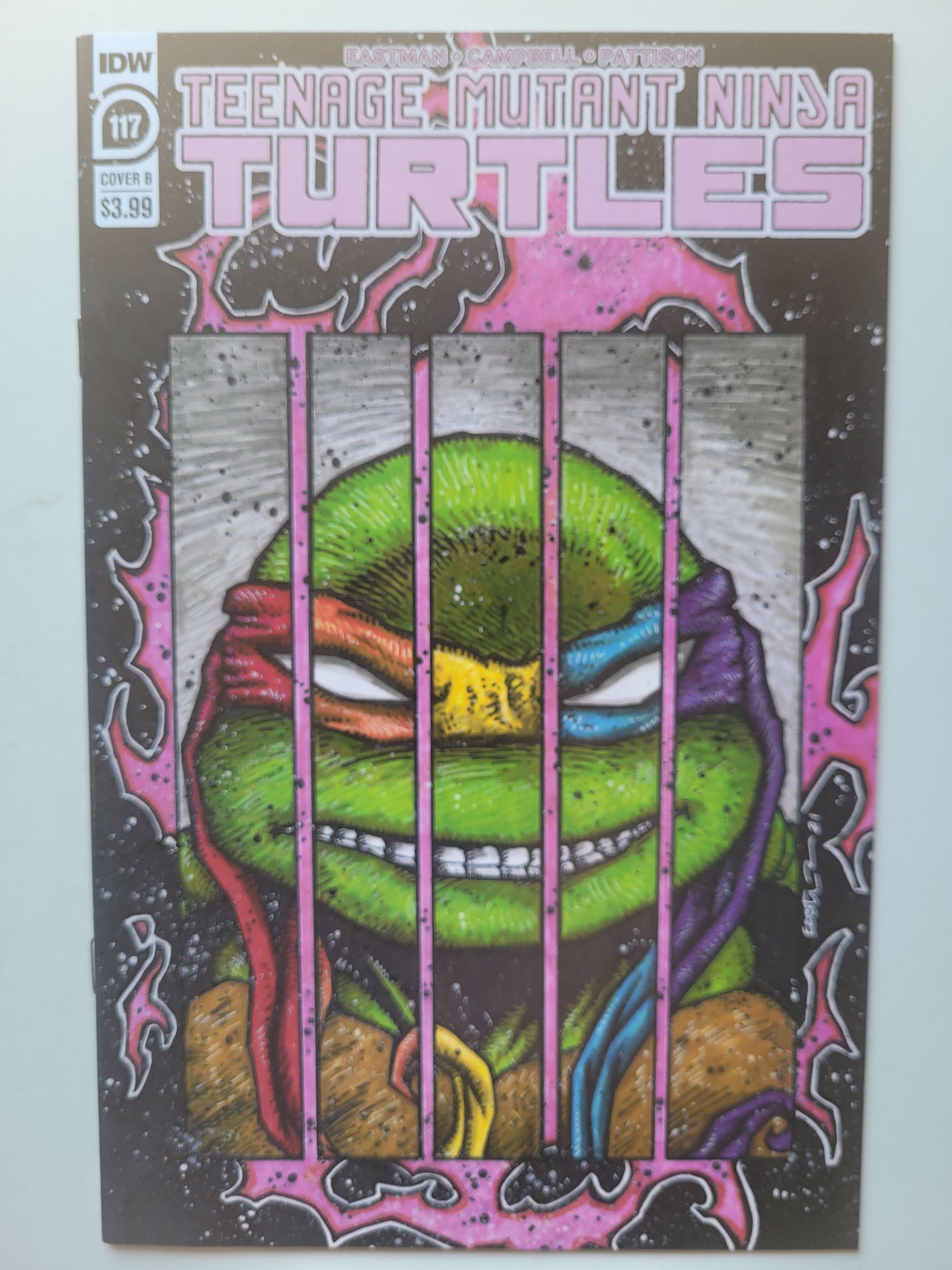 Teenage Mutant Ninja Turtles #117 Cover B (2021) Eastman Variant ...