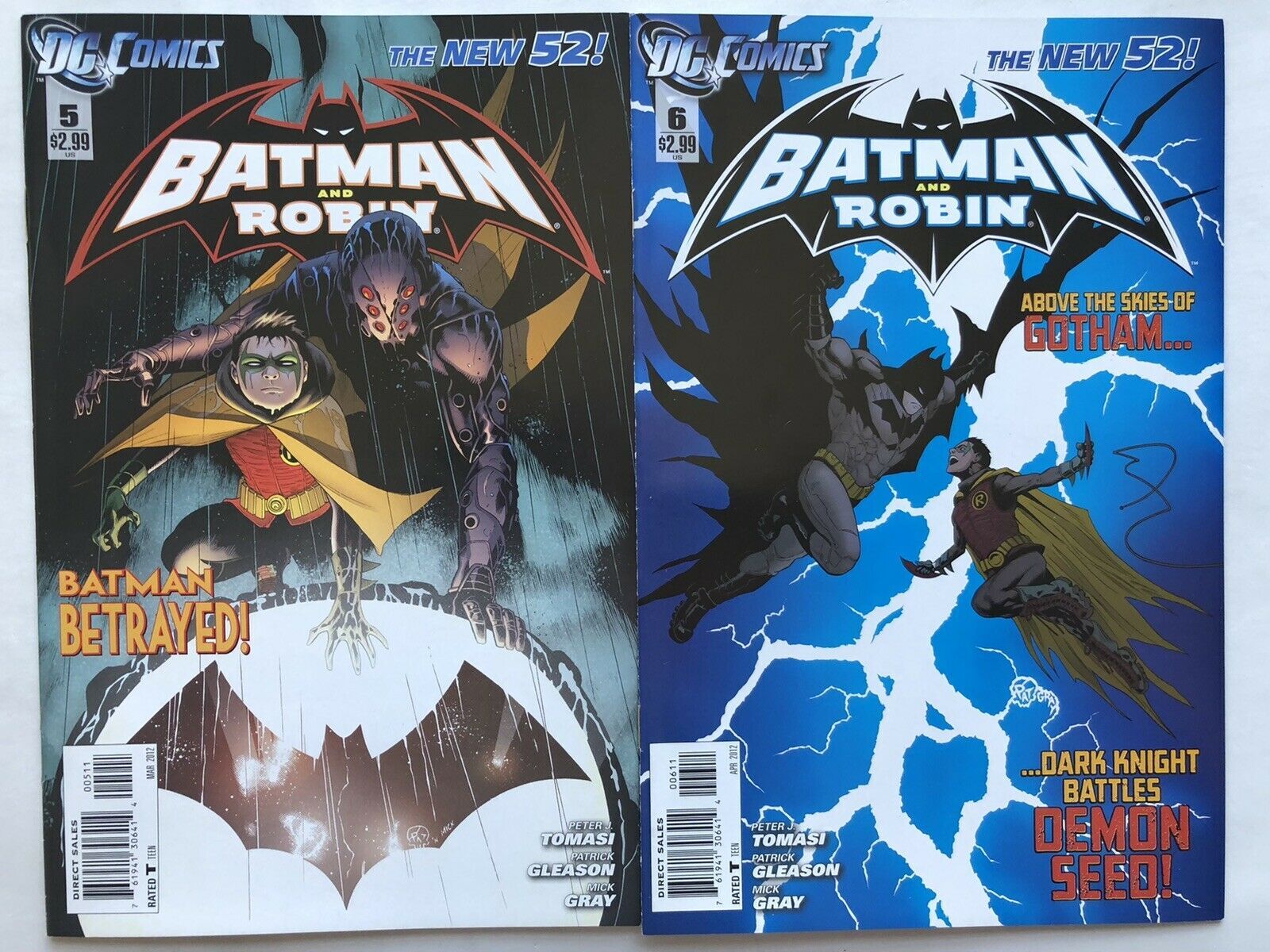DC Comics New 52 Batman & Robin Vol 2 #0, #1-14 (2011) 15 Issue Bundle ...