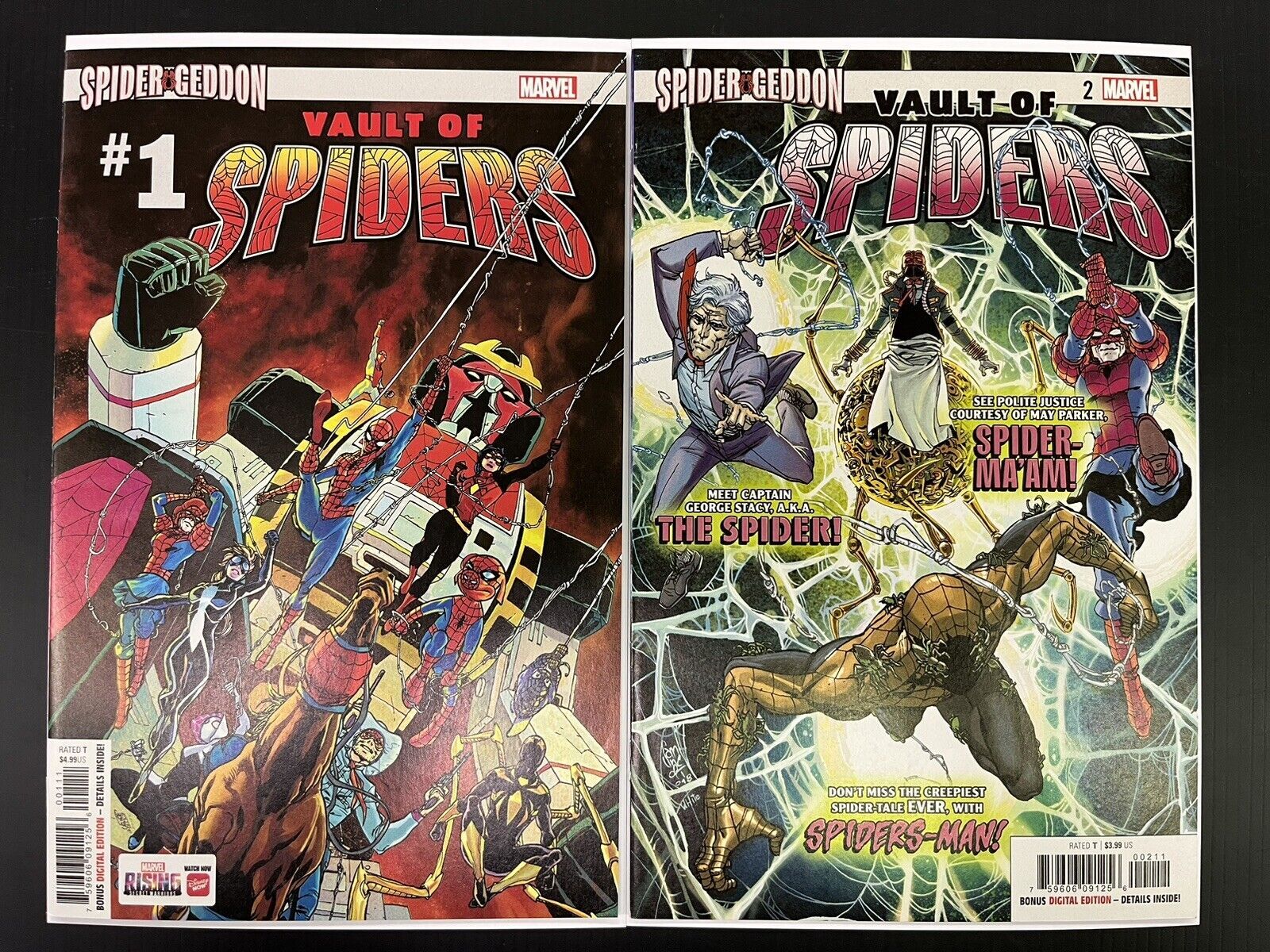 Vault of Spiders #1 + 2 1st Spider-Byte WEB Slinger Savage Spider-Man Proshipper | Comic Books ...