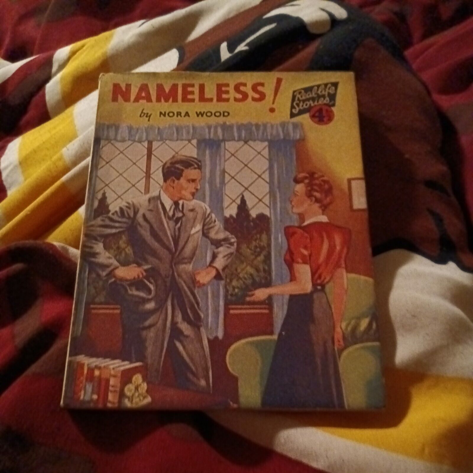 Vtg Pulp Nameless by Nora Wood Real Life Stories Series magazine ...