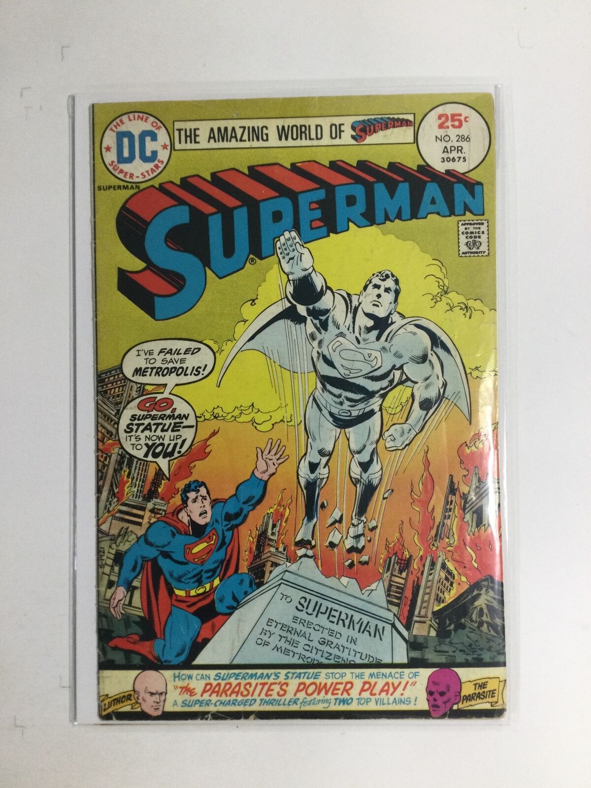 Superman #286 (1975) FN3B119 FINE FN 6.0 | Comic Books - Bronze Age, DC ...
