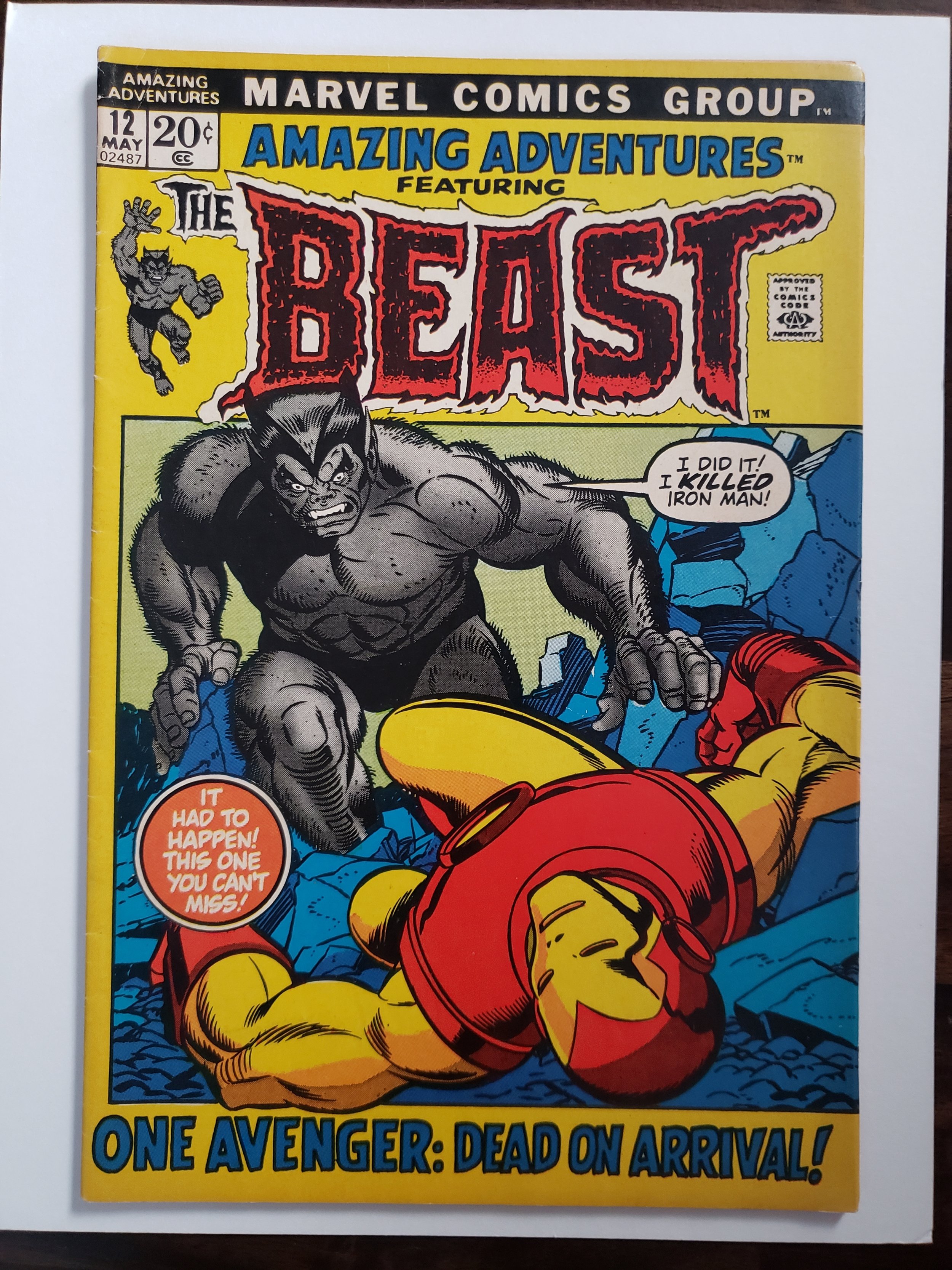 Amazing Adventures 12 (1972) 2nd Furry Beast appearance | Comic Books ...