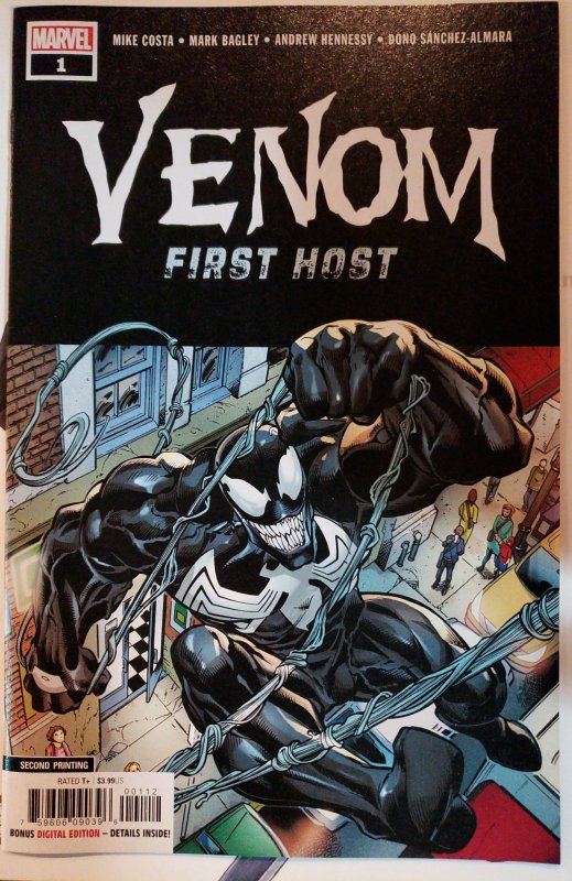 Venom first host #1 2nd print variant | Comic Books - Modern Age ...