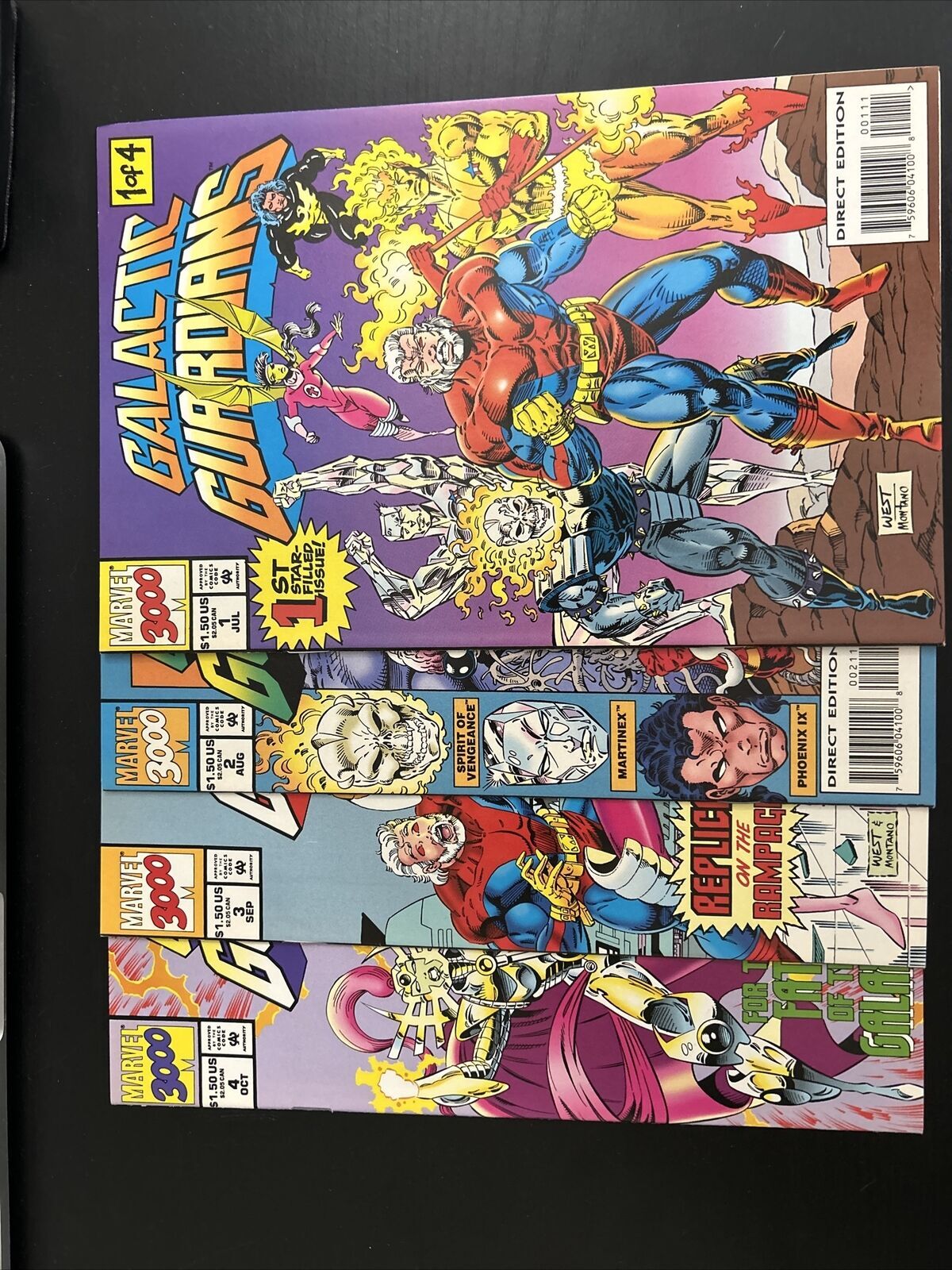 Galactic Guardians #1-4 Complete Set Marvel Comics (1994) Spirit of ...