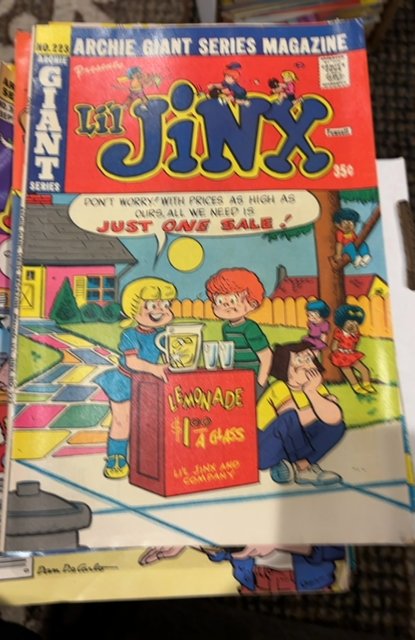 Archie Giant Series Magazine #223 (1974) Li'l Jinx | Comic Books ...