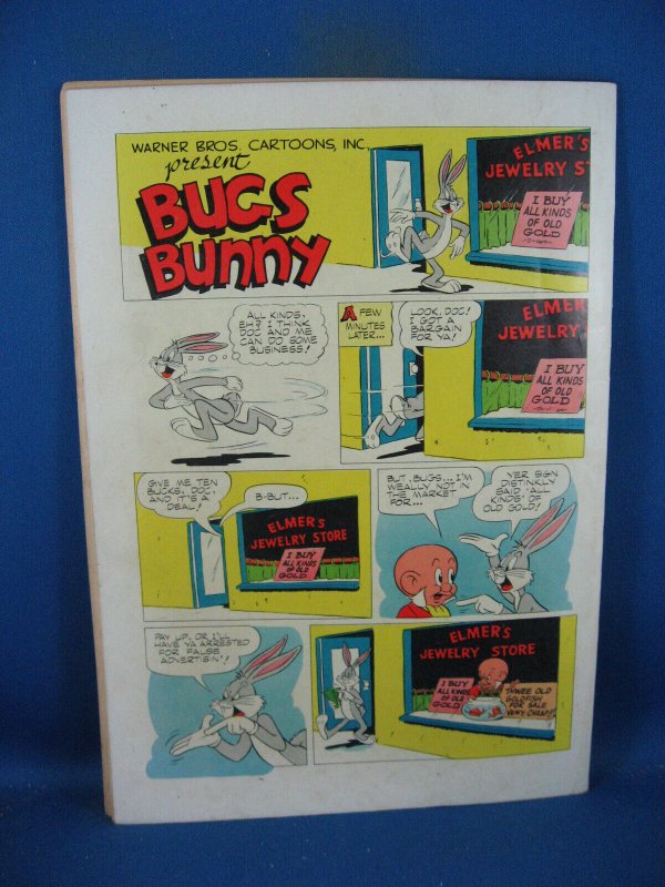 Four Color 317 F Bugs Bunny First Issue 1951 Dell | Comic Books - Golden Age, Dell, Bugs Bunny ...