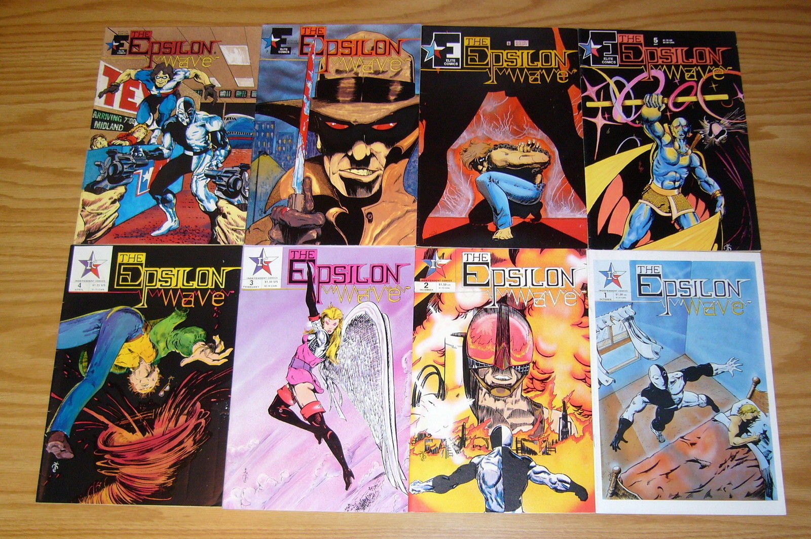 the Epsilon Wave #1-8 VF/NM complete series - elite comics ...