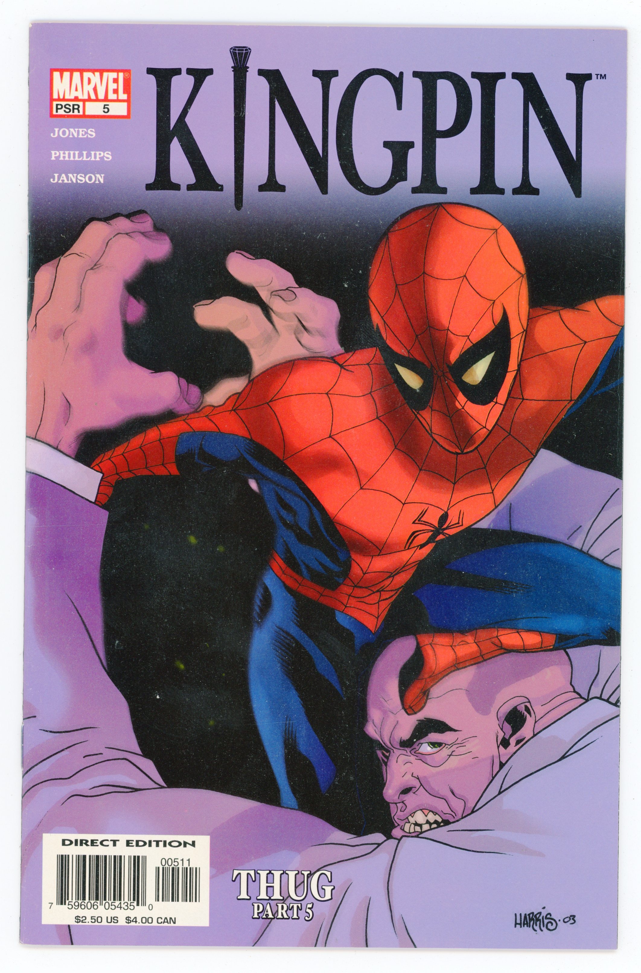 Kingpin #5 Bruce Jones Spider-Man NM- | Comic Books - Modern Age ...