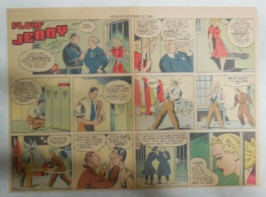 Flying Jenny Sunday Page by Russell Keaton from 10/27/1940 Size: 11 x ...