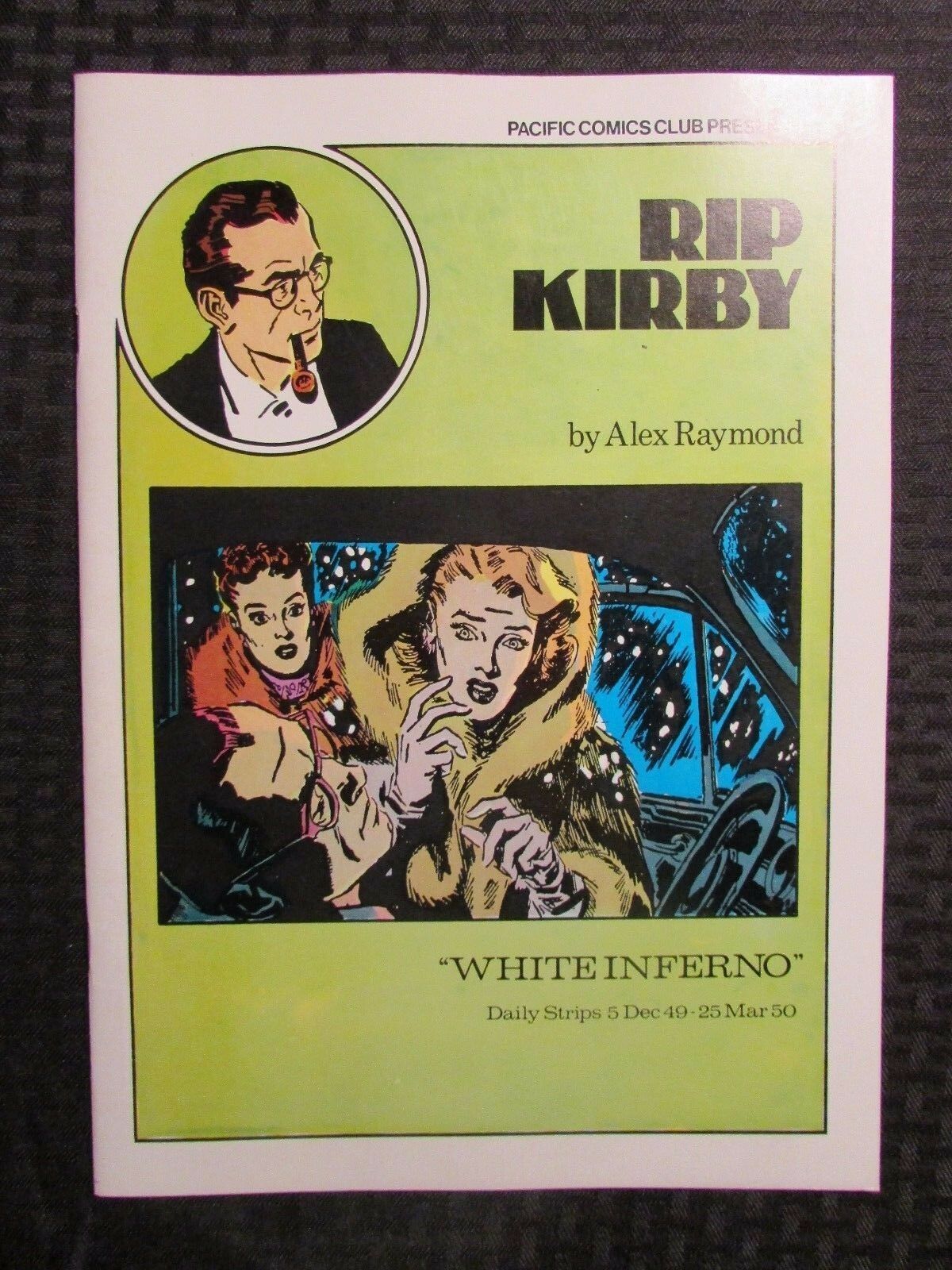 1980 RIP KIRBY White Inferno #13 VF 8.0 Pacific Comics Club Alex ...