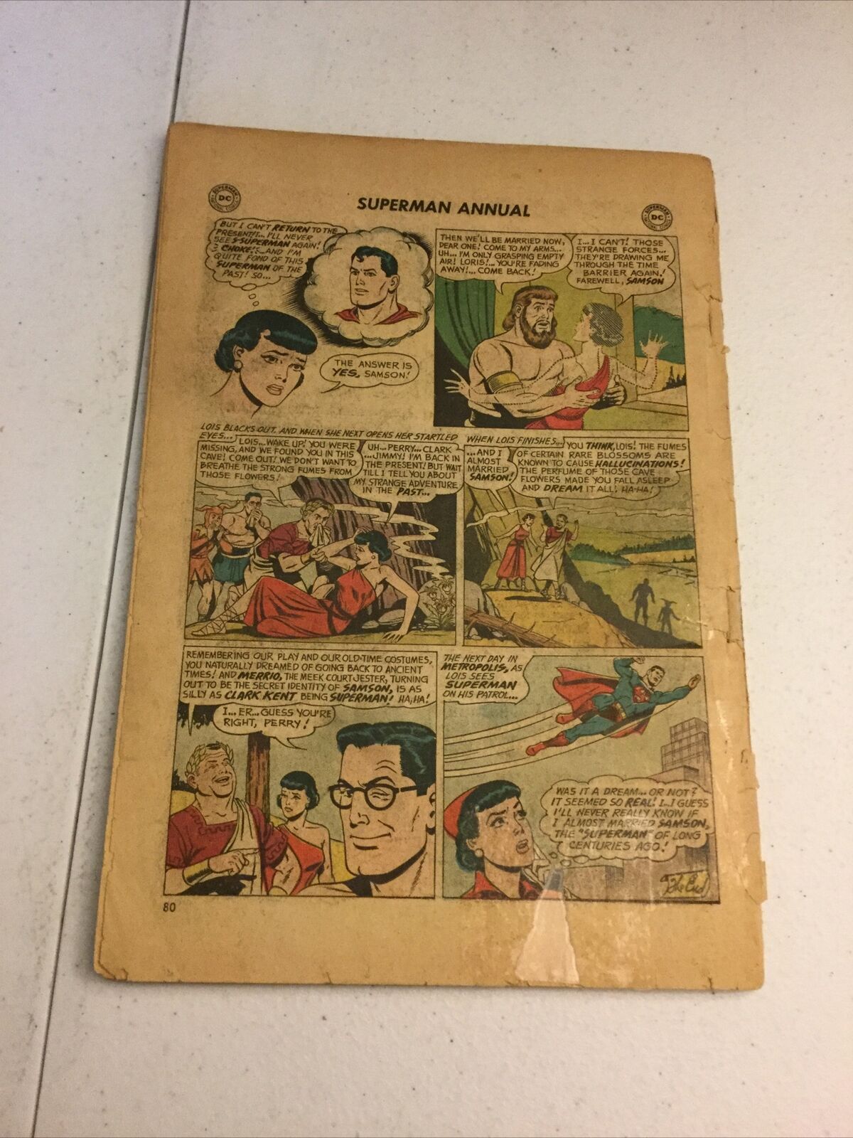 Superman Annual 6 Coverless Silver Age DC Comics | Comic Books - Modern ...