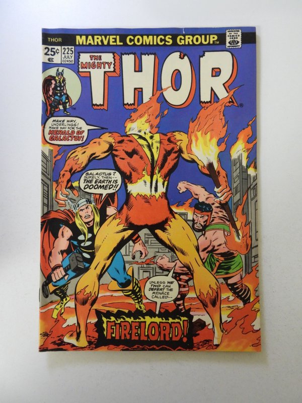 Thor #225 (1974) 1st appearance of Firelord FN/VF condition MVS intact ...