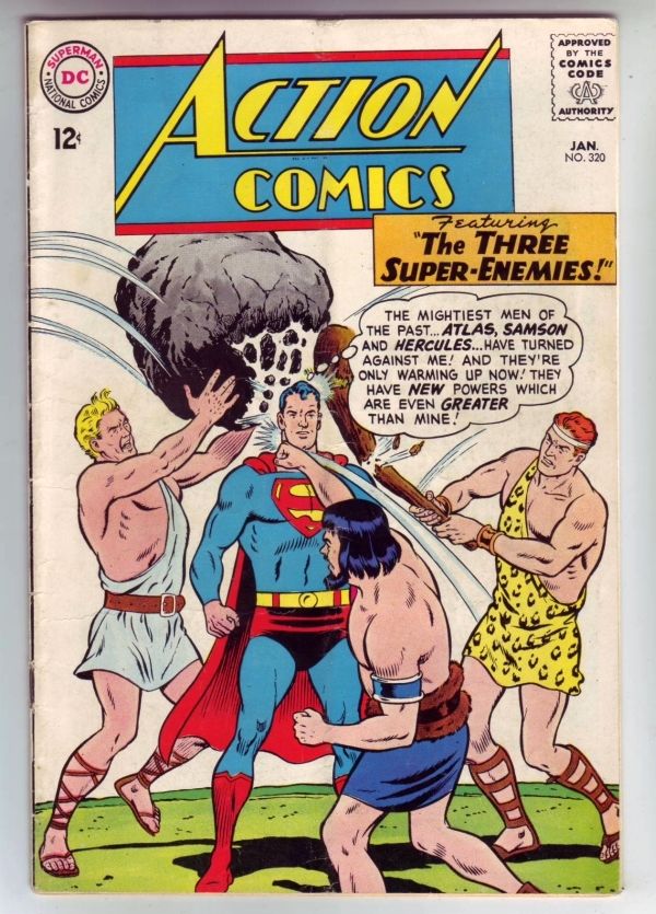 Action Comics #320 strict VG/FN+ 1965 Superman Hercules 100's more at ...