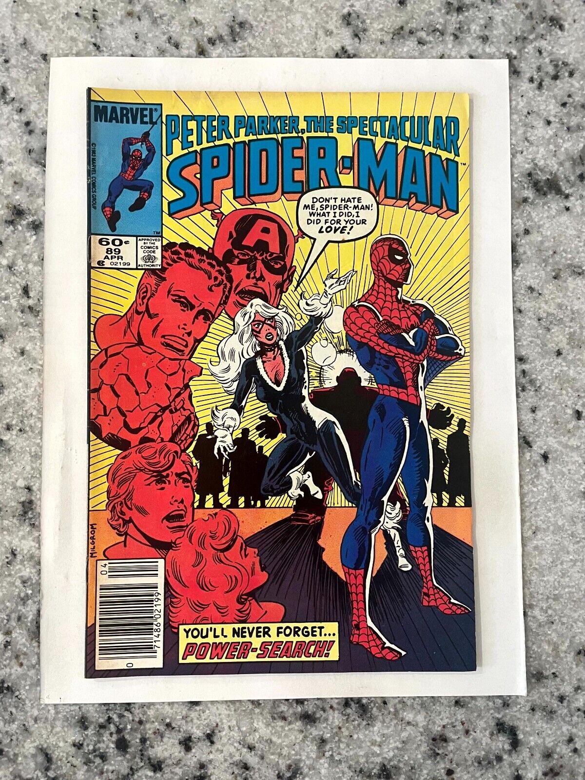 Spectacular Spider-Man # 89 VF Marvel Comic Book Hob-Goblin Black Cat 9 ...