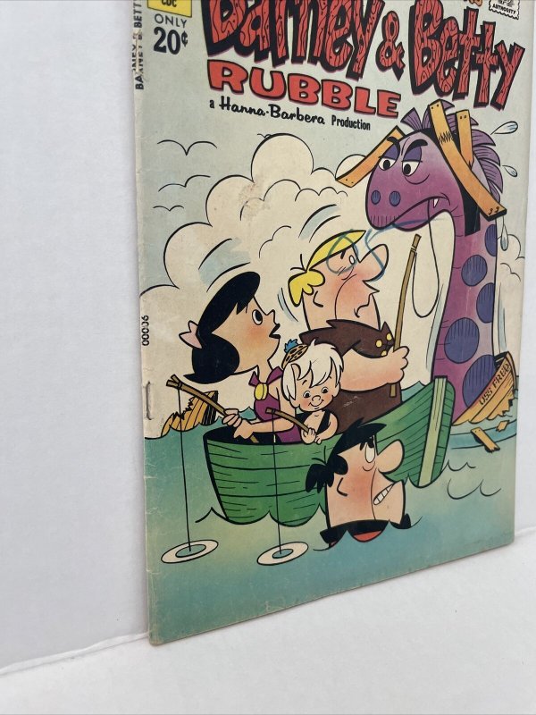 Barney And Betty Rubble 2 1973 Flintstones Charlton Comic Books