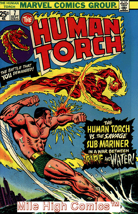 HUMAN TORCH (1974 Series) #7 Fine Comics Book | Comic Books - Bronze ...