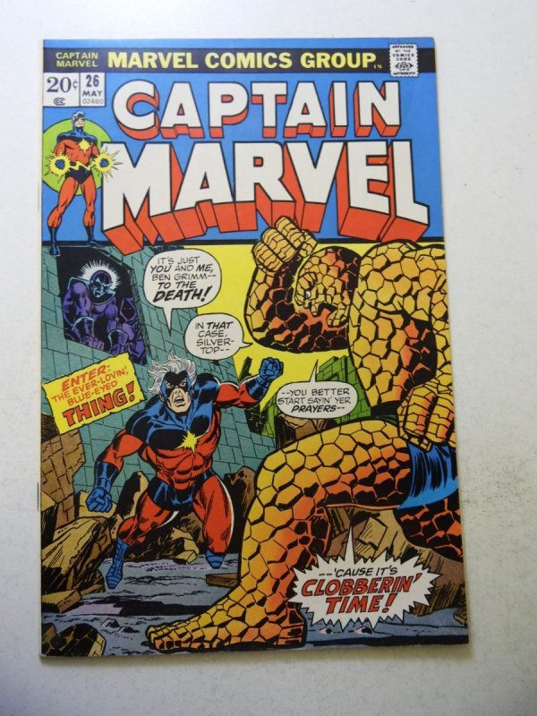 Captain Marvel #26 (1973) FN Condition | Comic Books - Bronze Age ...