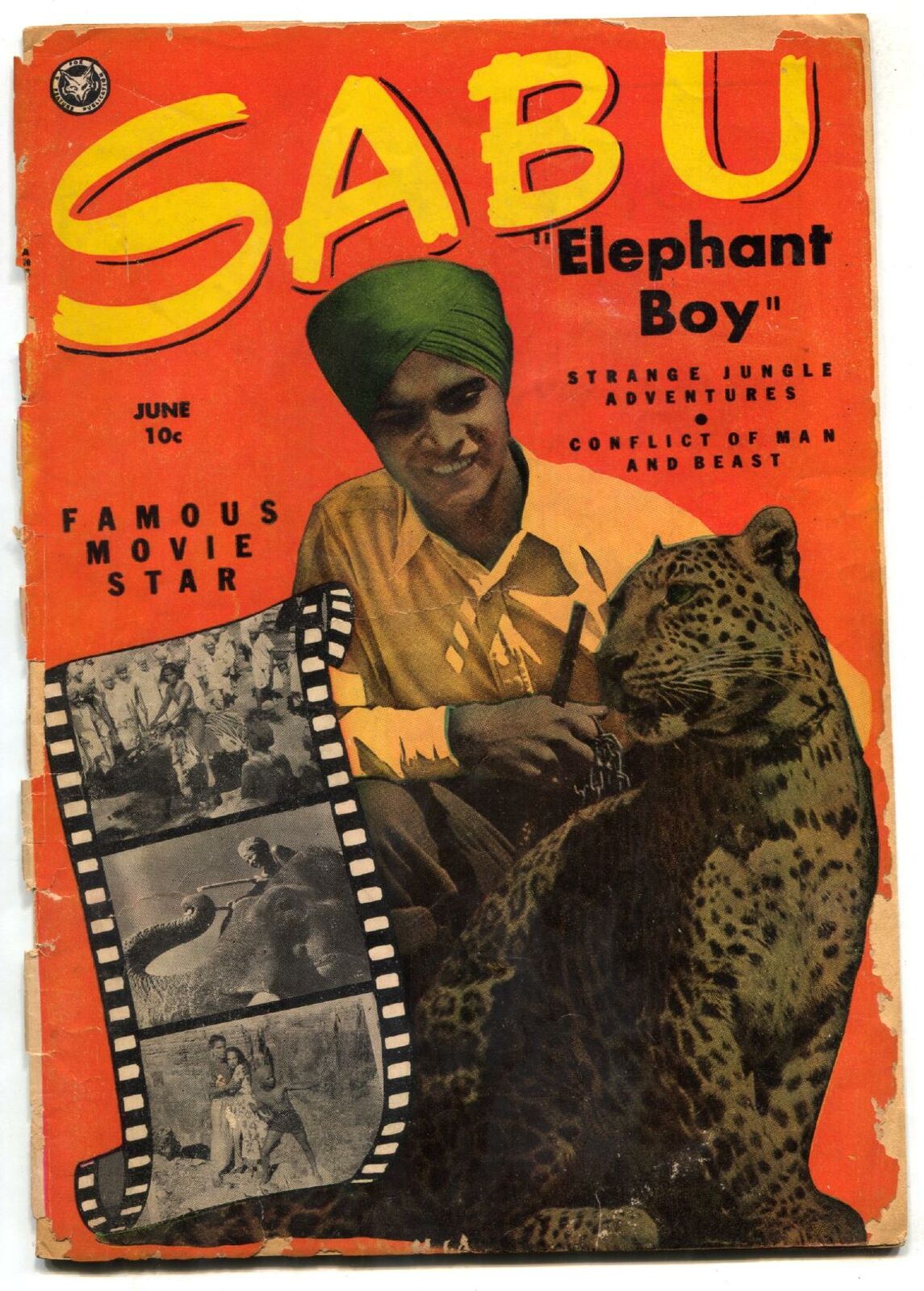 Sabu Elephant Boy #30 1950- Fox Comics- 1st issue- Wally Wood G ...