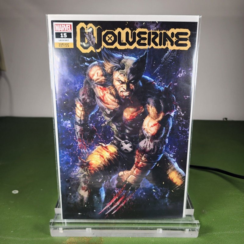 Wolverine #15 * NM+ * Alan Quah Exclusive Trade Variant X-Men Solem ...