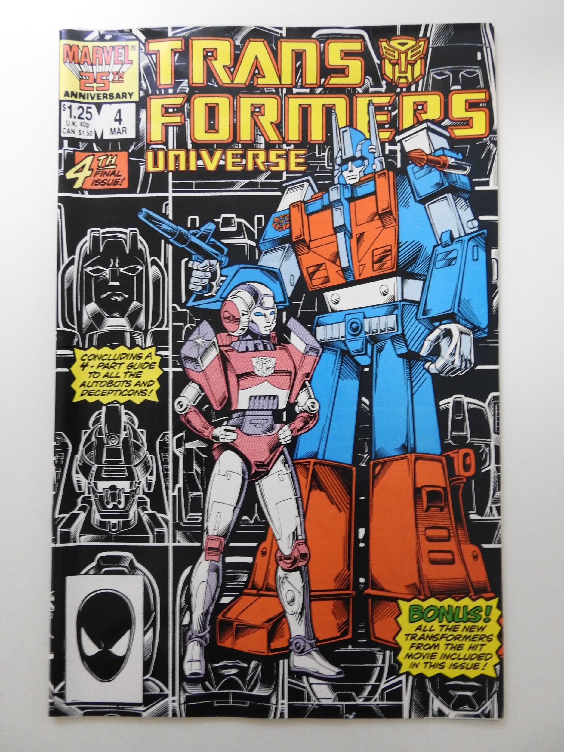 Transformers Universe #4 (1987) Sharp Fine- Condition! | Comic Books ...