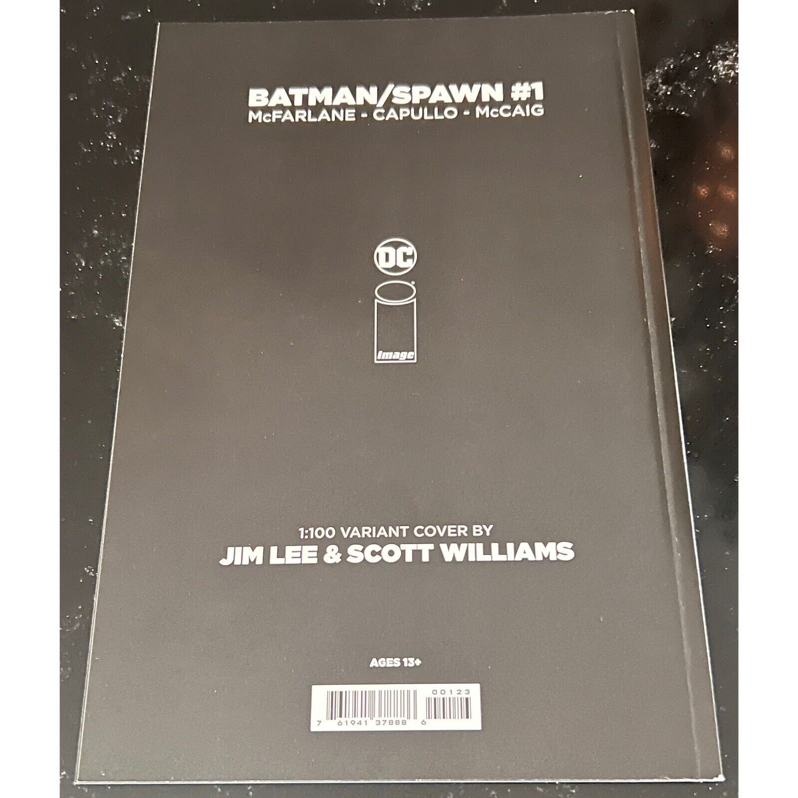 Batman Spawn #1 Cover N 1:100 Jim Lee Sketch Variant 2022 DC Comics ...