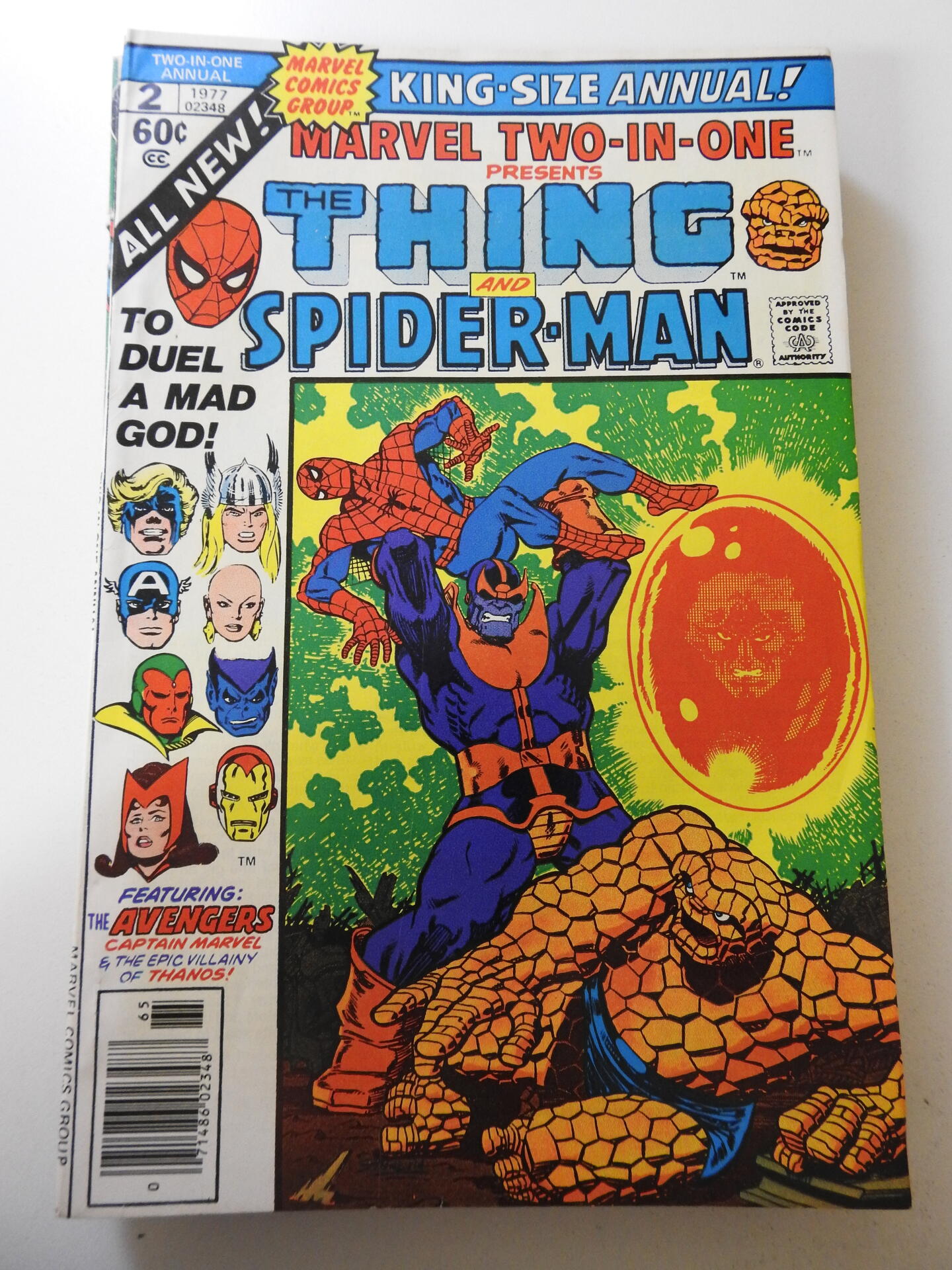 Marvel Two-in-One Annual #2 (1977) | Comic Books - Bronze Age, Marvel ...
