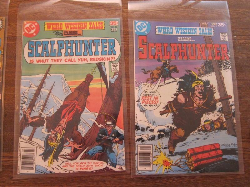 DC Comics Weird Western ScalpHunter #43 44 53 56 Near Mint- (9.2) (331J ...
