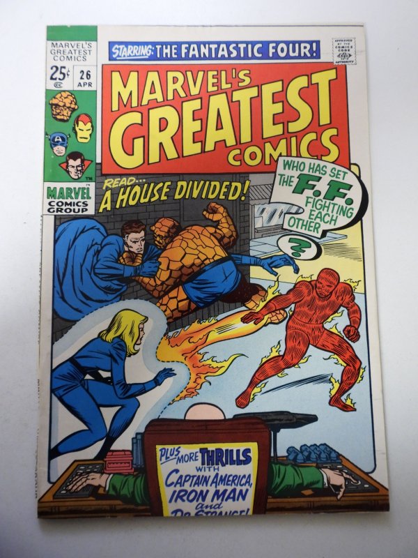 Marvel's Greatest Comics #26 (1970) FN Condition | Comic Books - Bronze ...