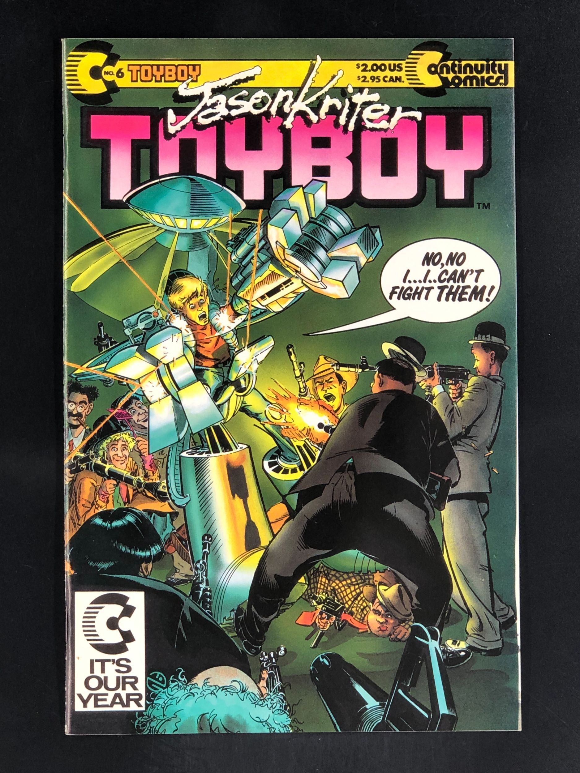Toyboy #6 (1988) | Comic Books - Copper Age, Superhero / HipComic