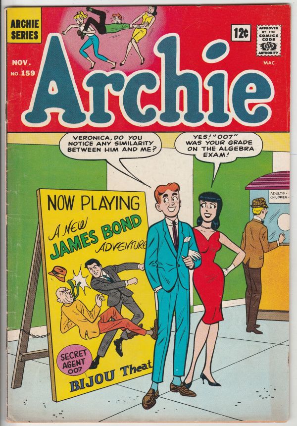 Archie #159 (Nov-65) FN/VF Mid-High-Grade Archie | Comic Books - Silver ...