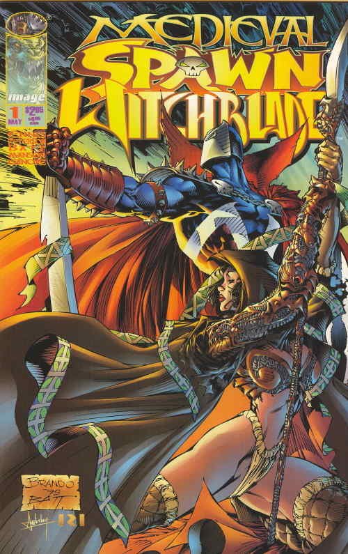 Medieval Spawn/Witchblade #1 FN ; Image | Garth Ennis | Comic Books ...