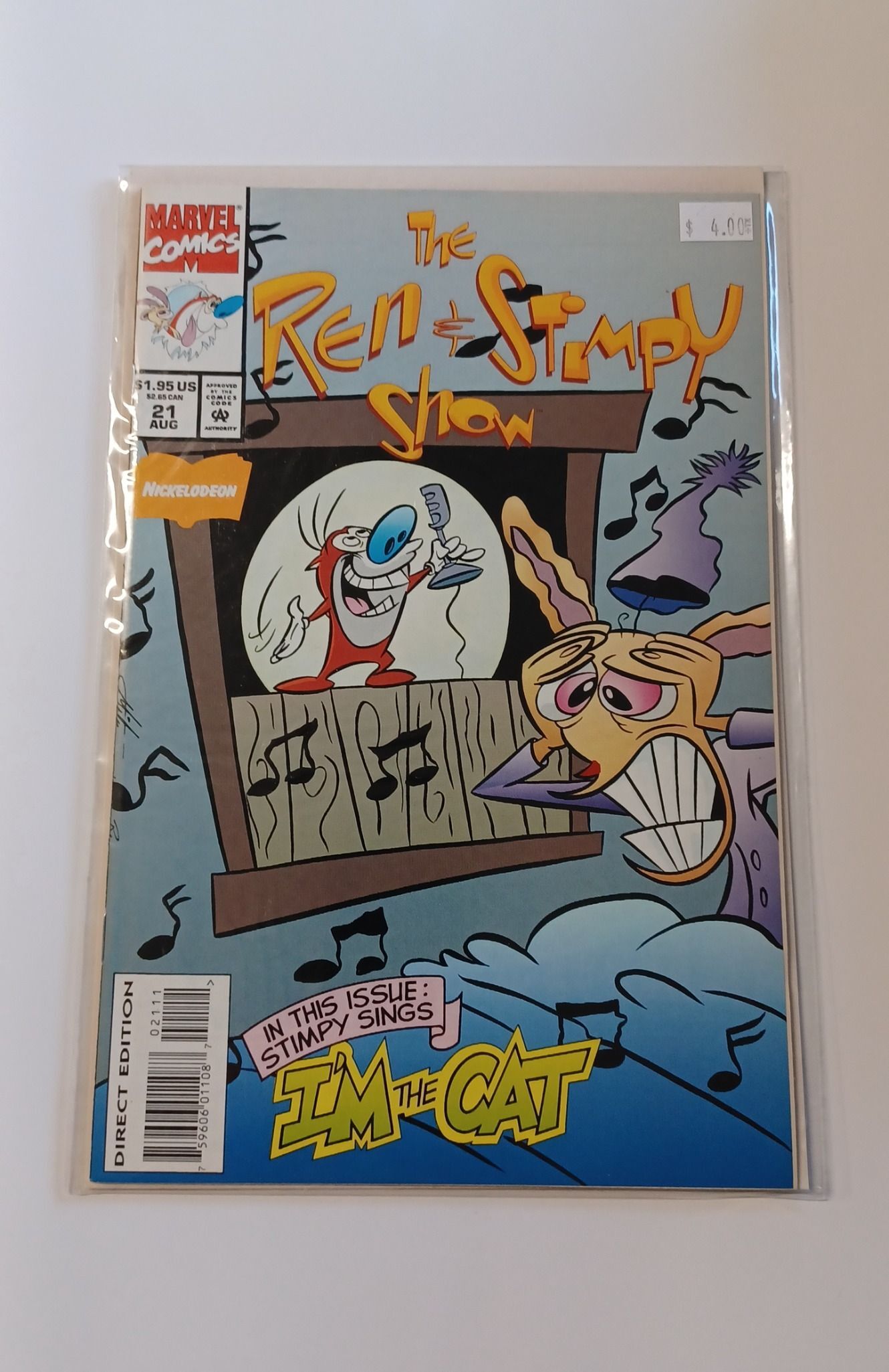 The Ren & Stimpy Show #21 (1994) | Comic Books - Modern Age, Marvel ...
