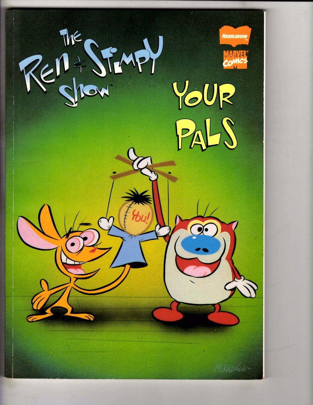 The Ren & Stimpy Show Your Pals Marvel Comics Graphic Novel Comic Book ...