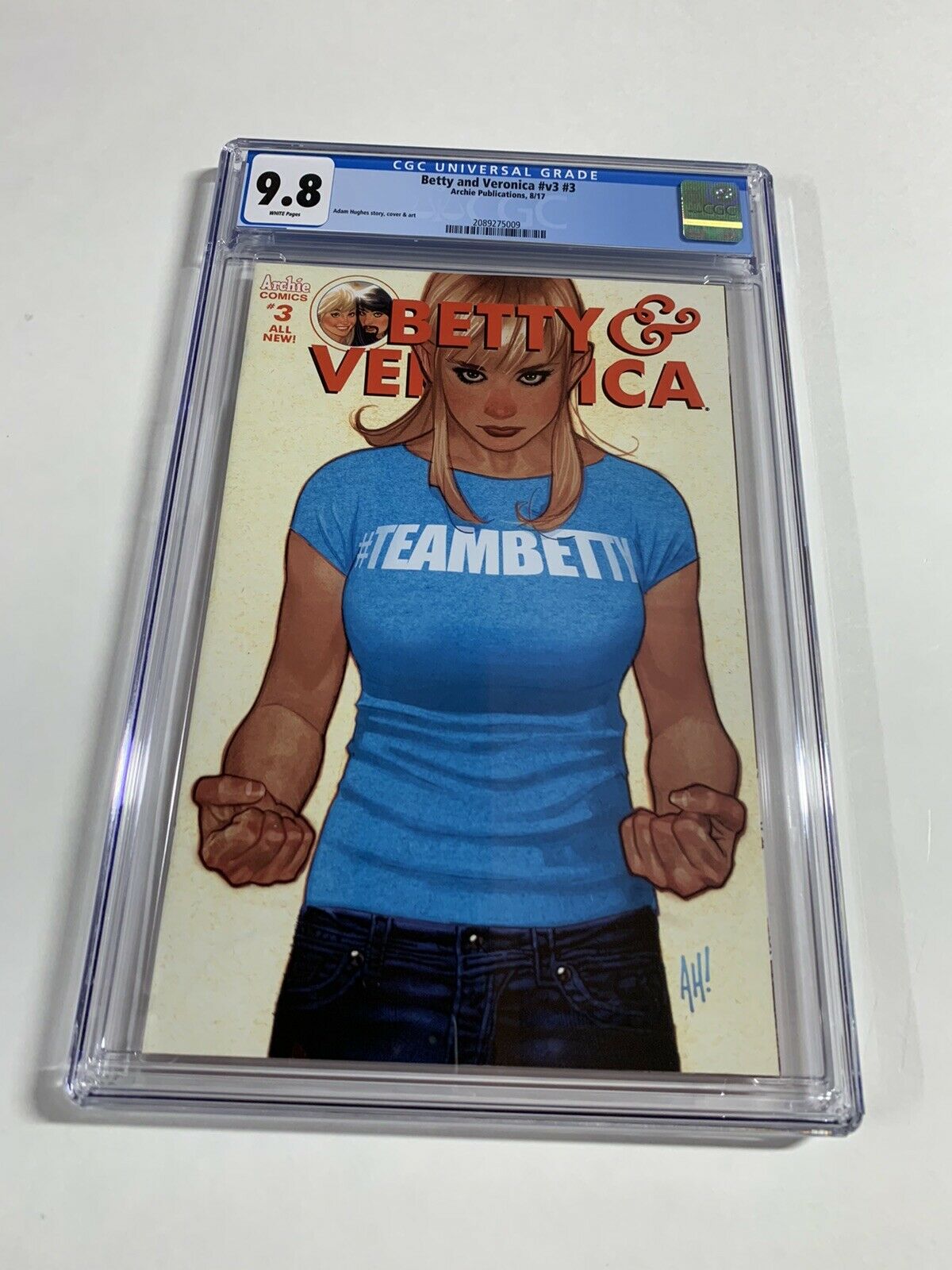 Betty And Veronica 3 Cgc 9.8 Team Betty Variant Archie Publications ...