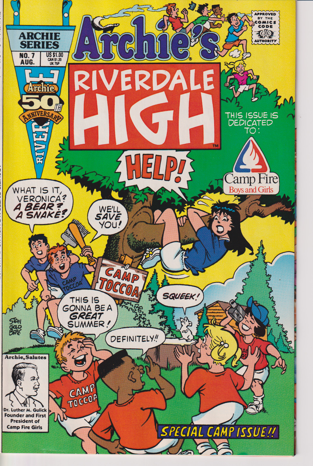 Archie Comic Series! Archie's Riverdale High! Issue #7! | Comic Books ...